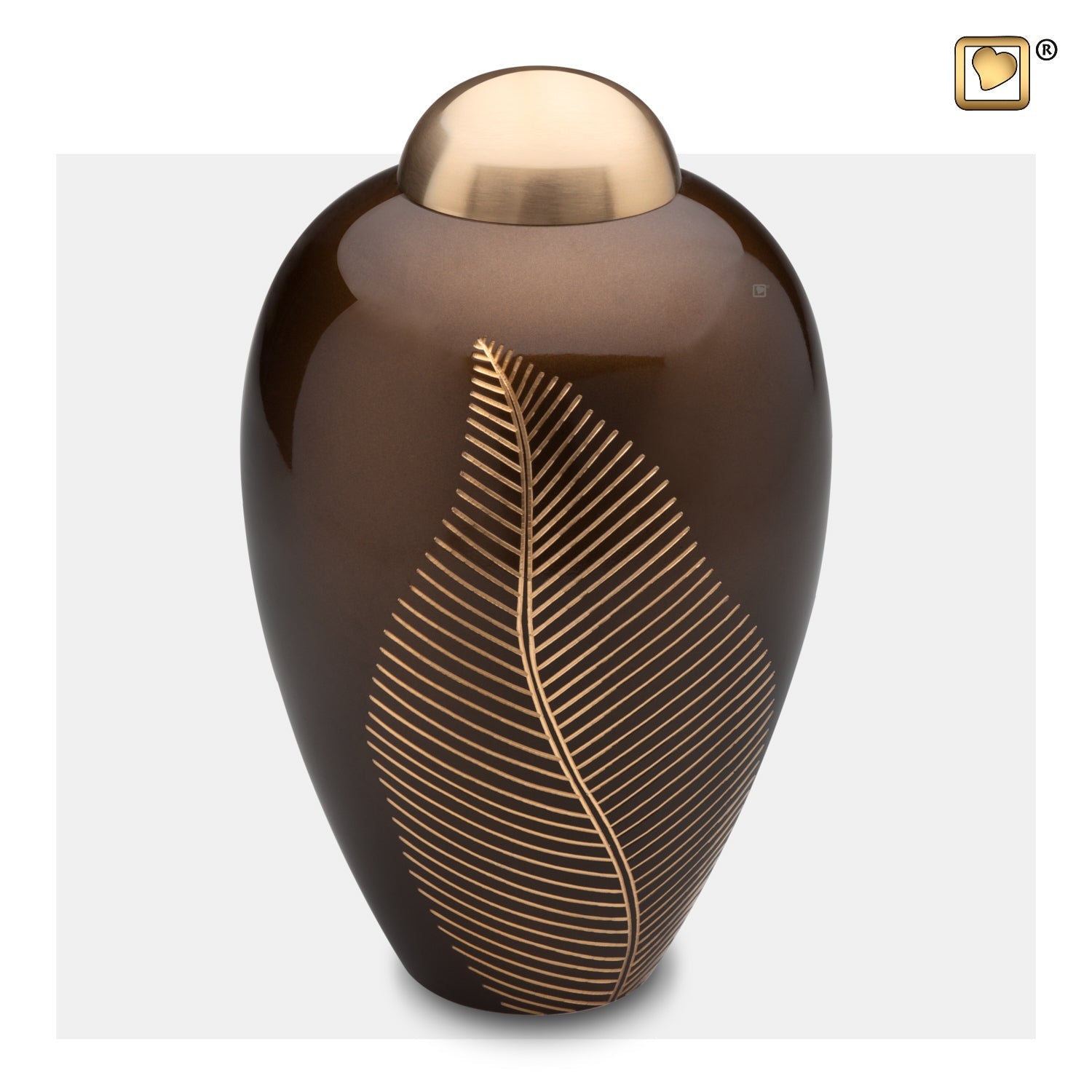 Elegant Leaf Bronze (Adult) – Monument Brunet Memorials
