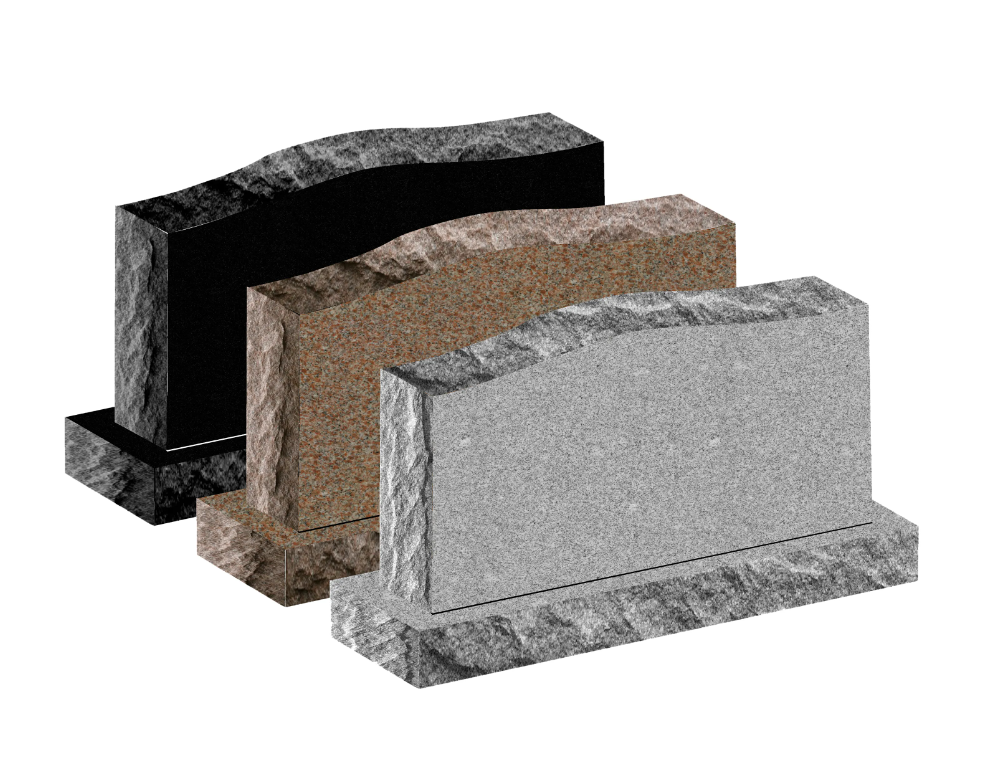 Companion Upright Monument – Monument Brunet Memorials