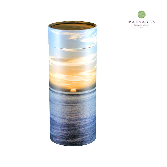 Ocean Sunset (Adult Scattering Tube) - PI-OS – Monument Brunet Memorials