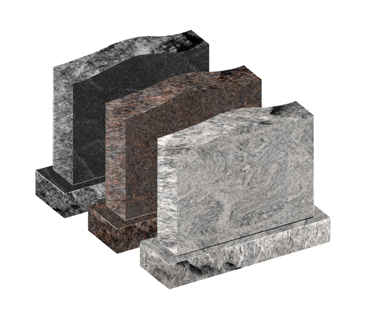 Single Upright Monument – Monument Brunet Memorials